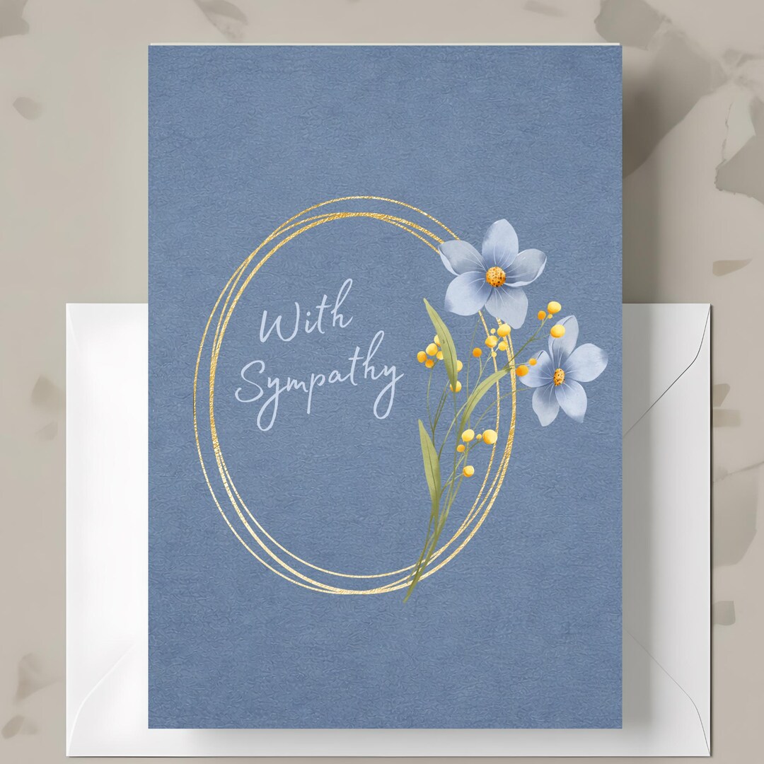 Sympathy Cards SETS of 10, 30, 50 or 1 SINGLE Sympathycard ...