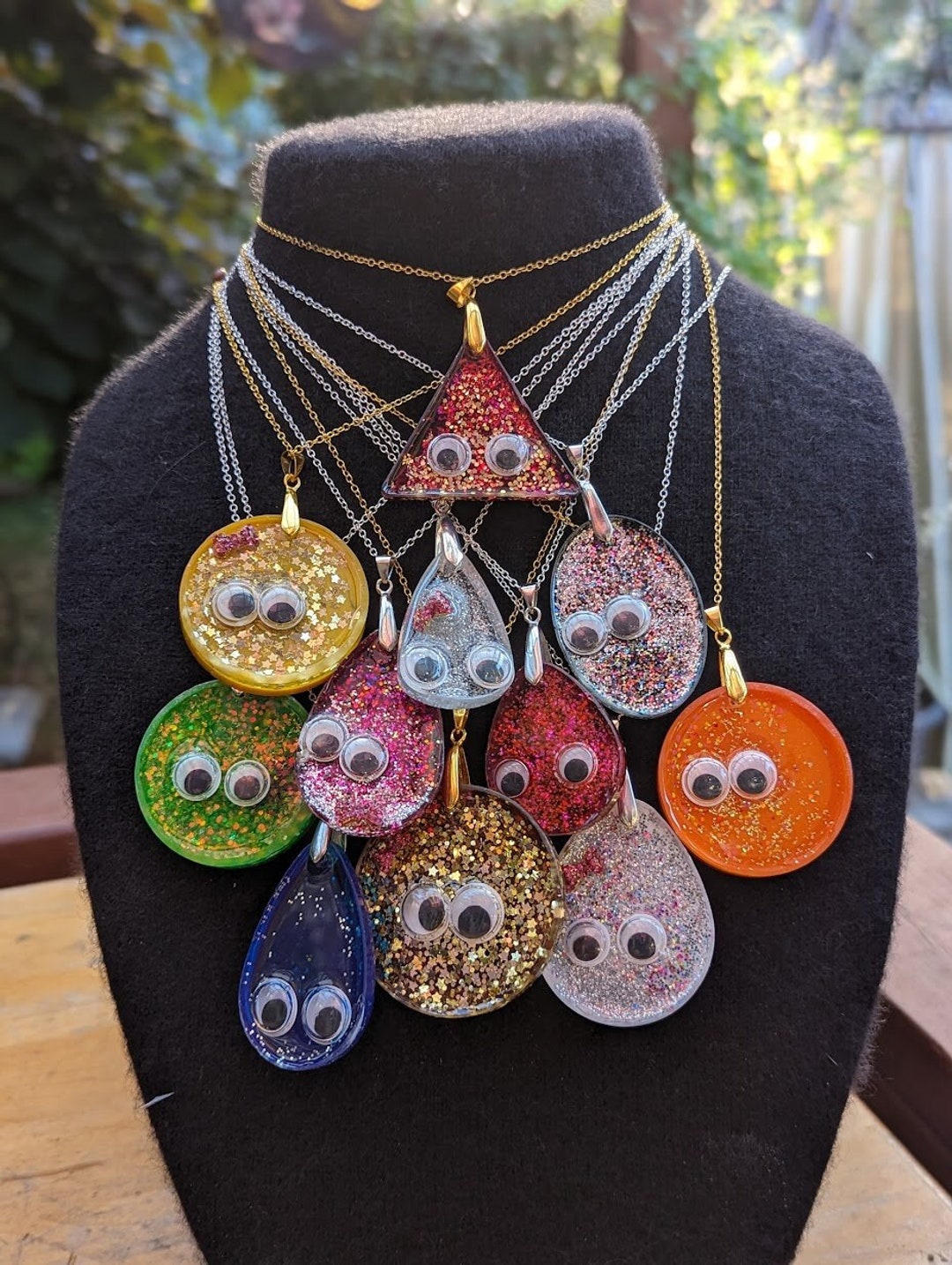 Googly Guys! Your Fun Necklace Pal With Actual Rolling Google Eyes - Etsy