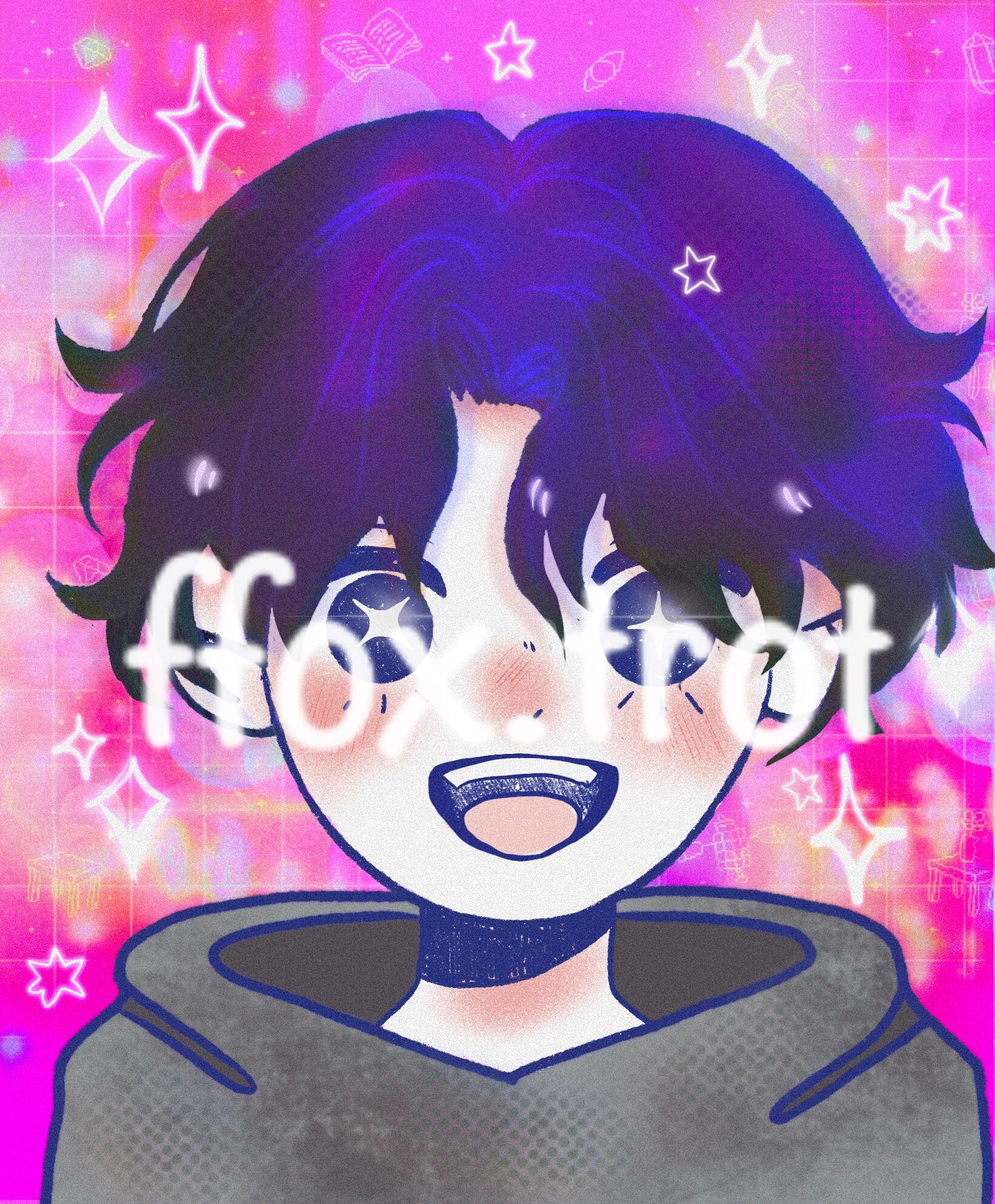 Custom OMORI Style Portraits - Etsy