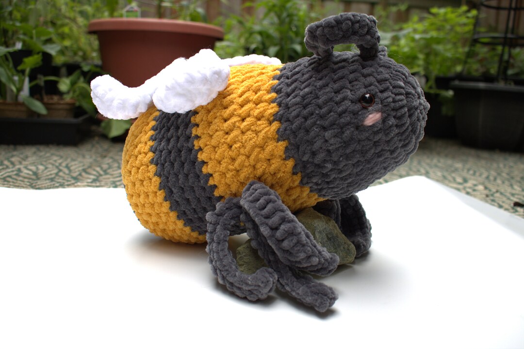 Papa Bombus the Bumble Bee Plush Toy - Etsy