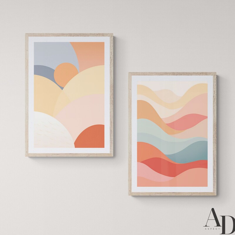 Diptych Art - Etsy