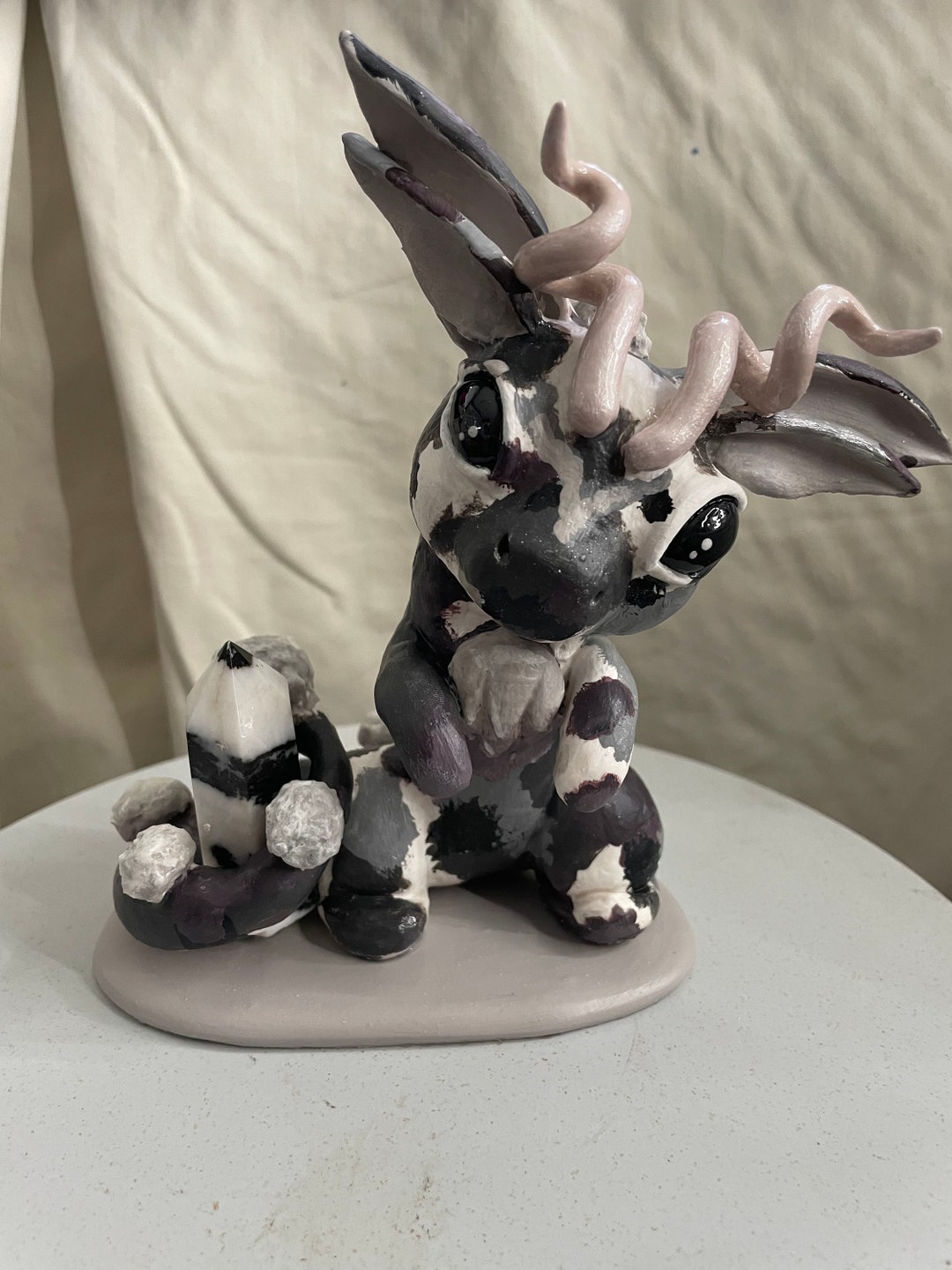 Oddly the Rabbit Dragon W/jasper Tower - Etsy