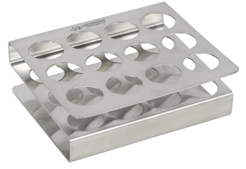 PRF Test Tube Rack "z" Shaped 17mm 12 Holes Stainless Steel - Etsy