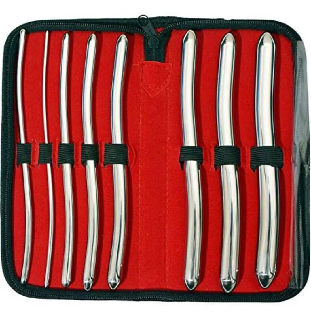 8 Hegar Medical Dilator Sounds Set 7.5 inch Double Ended Instrument ...