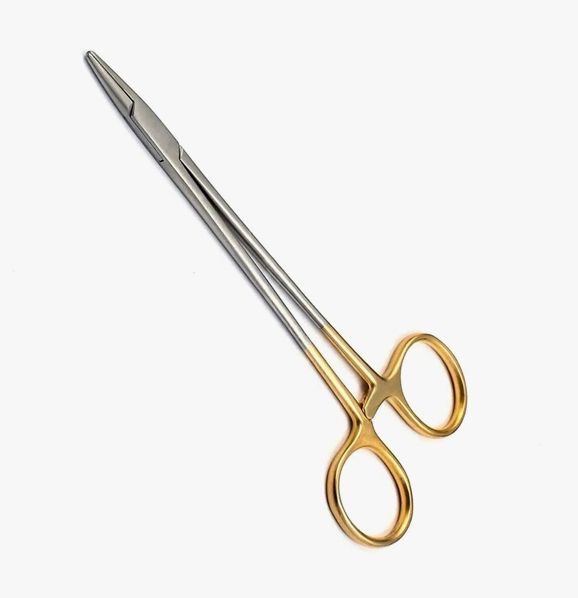 8" Mayo-hegar Surgical Needle Holder Serrated With Tungsten Carbide ...