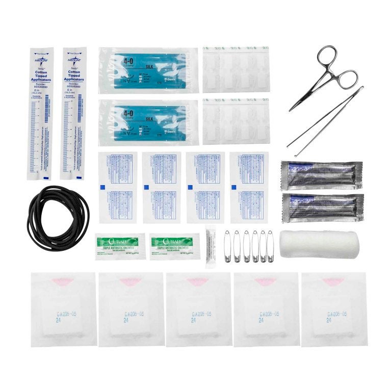 40-pc. Emergency Wound Care Suture Kit Deluxe Edition - Etsy
