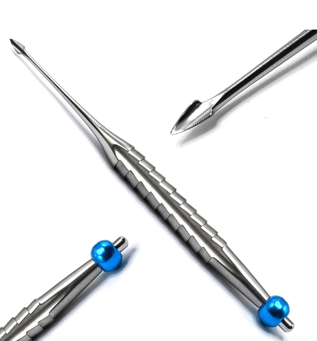 Sharpened Straight Spade Root Proximator PDL Dental Elevator Stainless ...