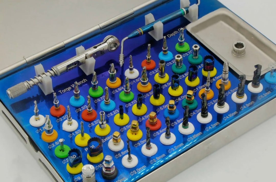 50pcs Universal Dental Implant Kit Bone Expander Compression Conical ...