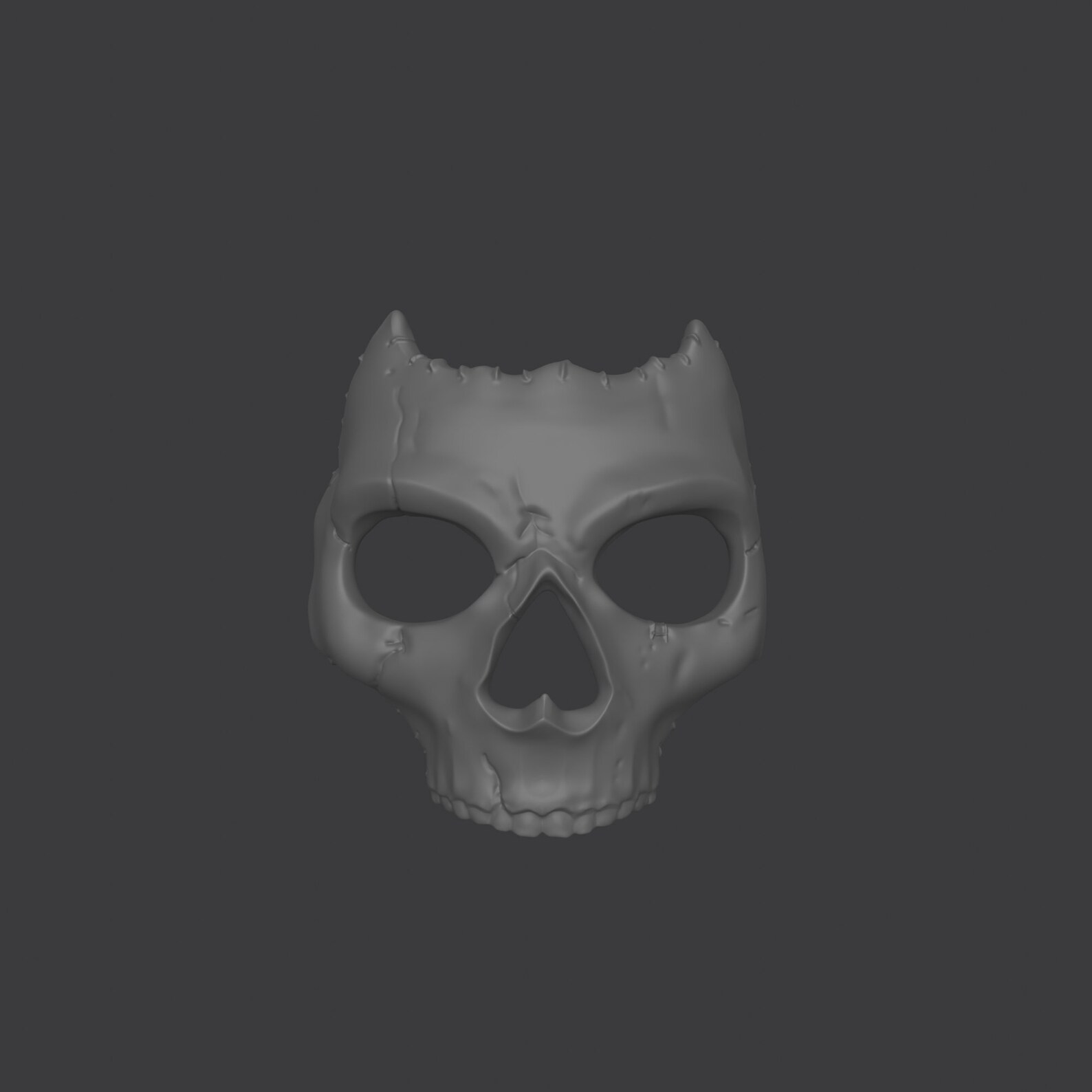 DIGITAL Call of Duty Modern Warfare Ghost Jawbone Operator Mask, STL ...