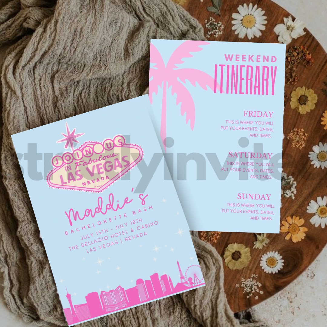 Editable Bachelorette Invitation, Bachelorette Invitation Template ...