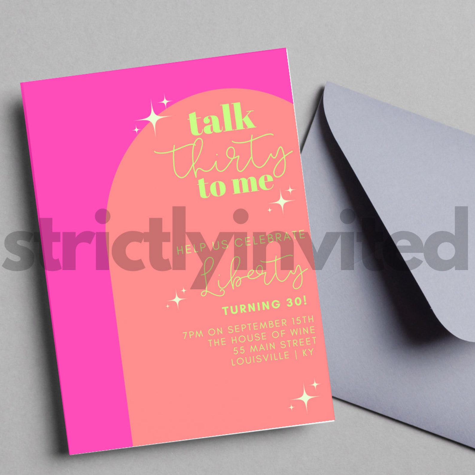 Editable Birthday Party Invitation, Birthday Party Invitation, Editable ...