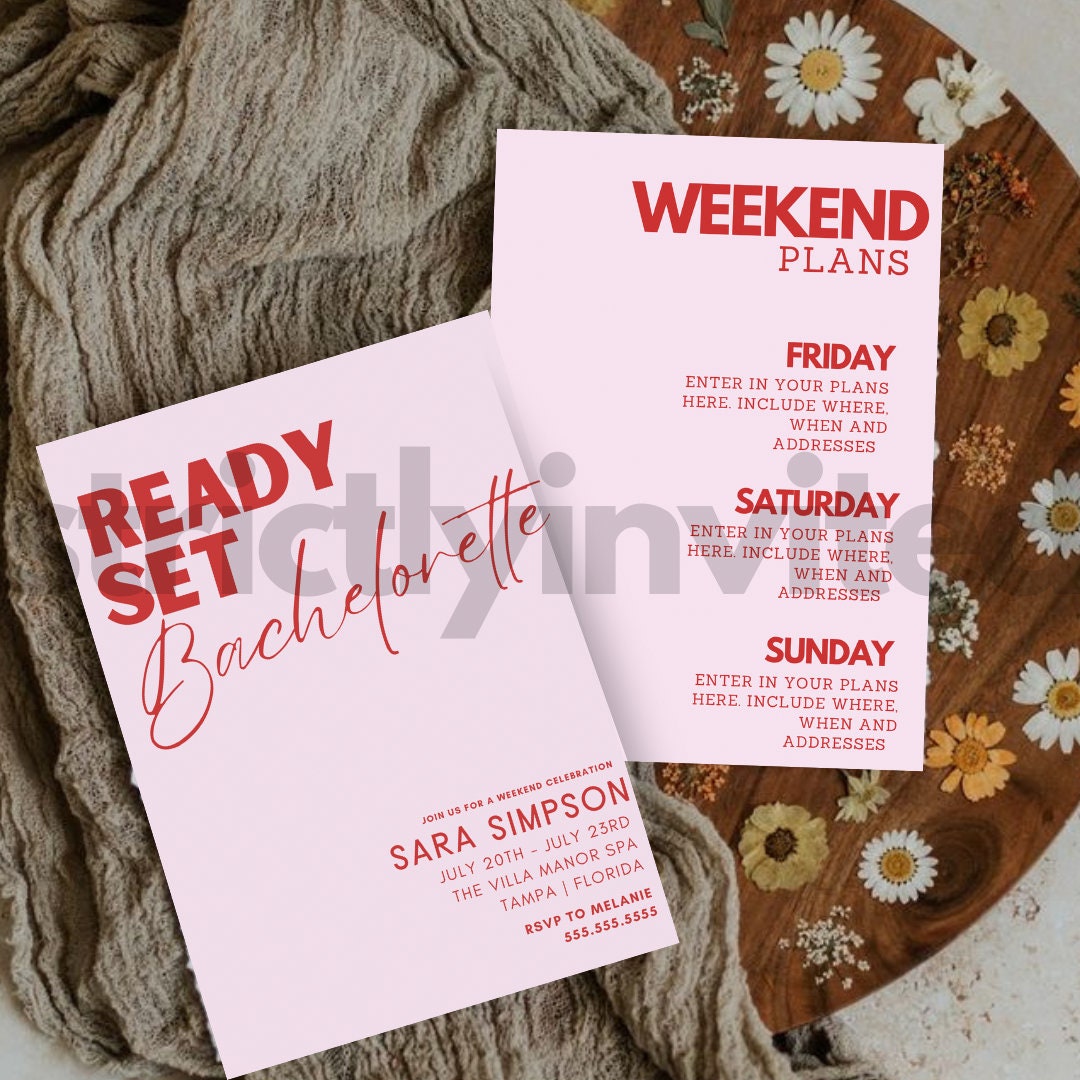 Editable Bachelorette Invitation, Bachelorette Invitation Template ...