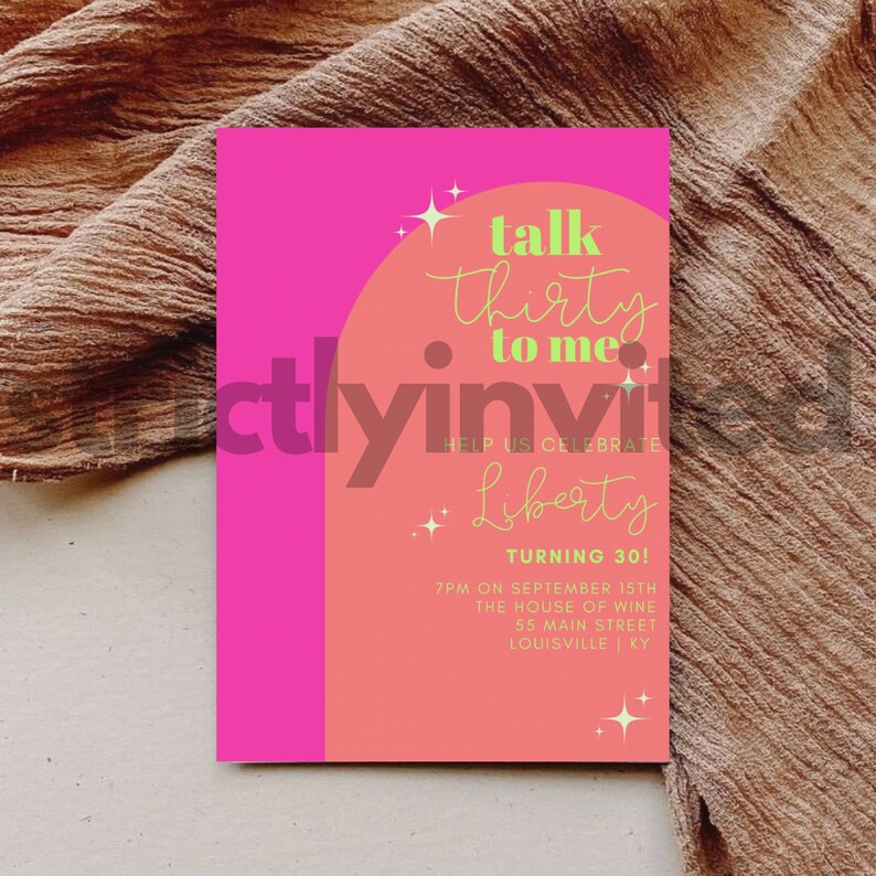 Editable Birthday Party Invitation, Birthday Party Invitation, Editable ...