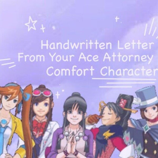 Ace Attorney - Etsy