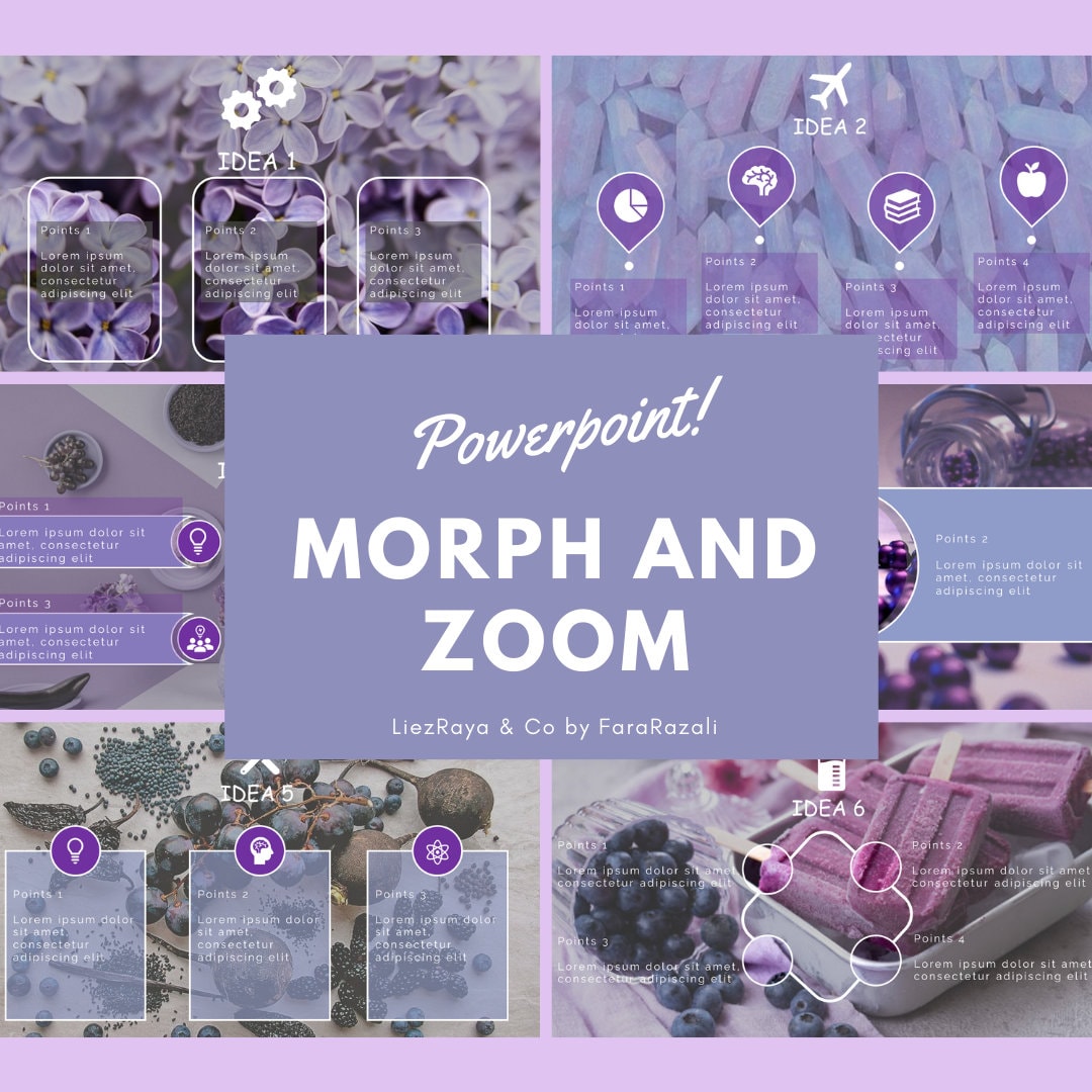 Powerpoint Template 2024 Zoom, Morph, and Scrolling Template ...