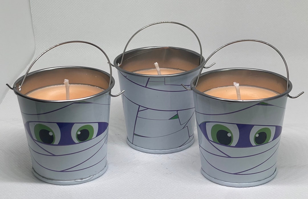 Mummy Bucket Candles - Etsy