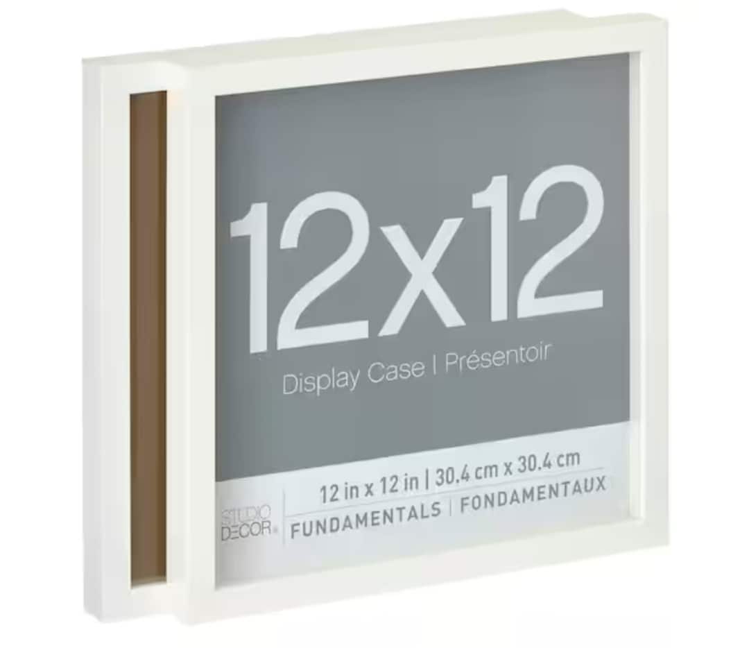 12x12 Custom Made Shadowbox Frame - Etsy