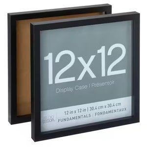 12x12 Custom Made Shadowbox Frame - Etsy