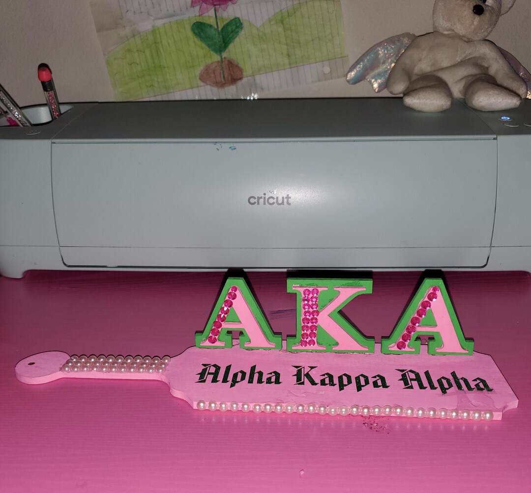 Sorority Paddle AKA Desk Plaque - Etsy