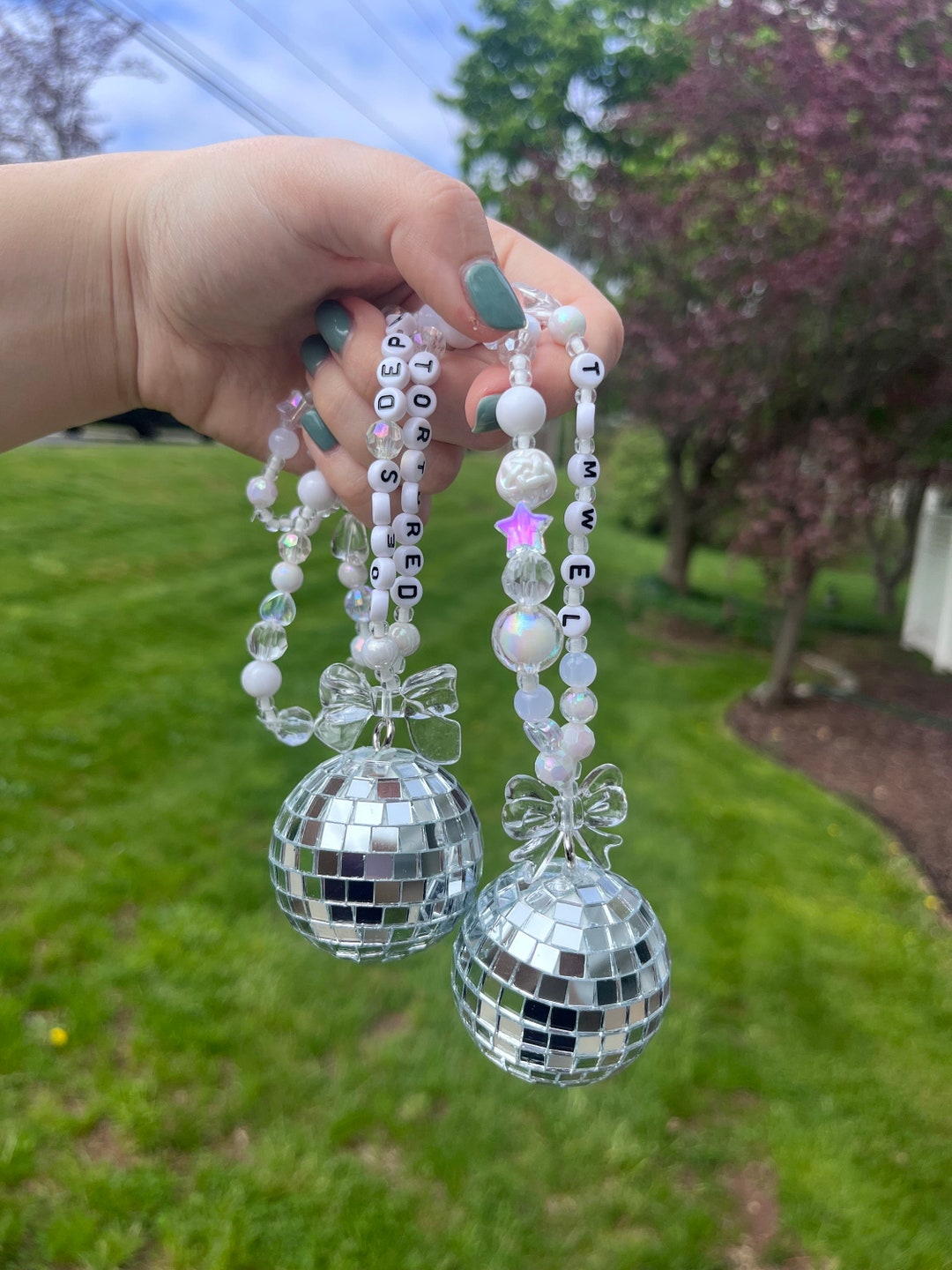 Tortured Poets Department Charm | Disco Car Charm | Era’s Tour | Taylor ...