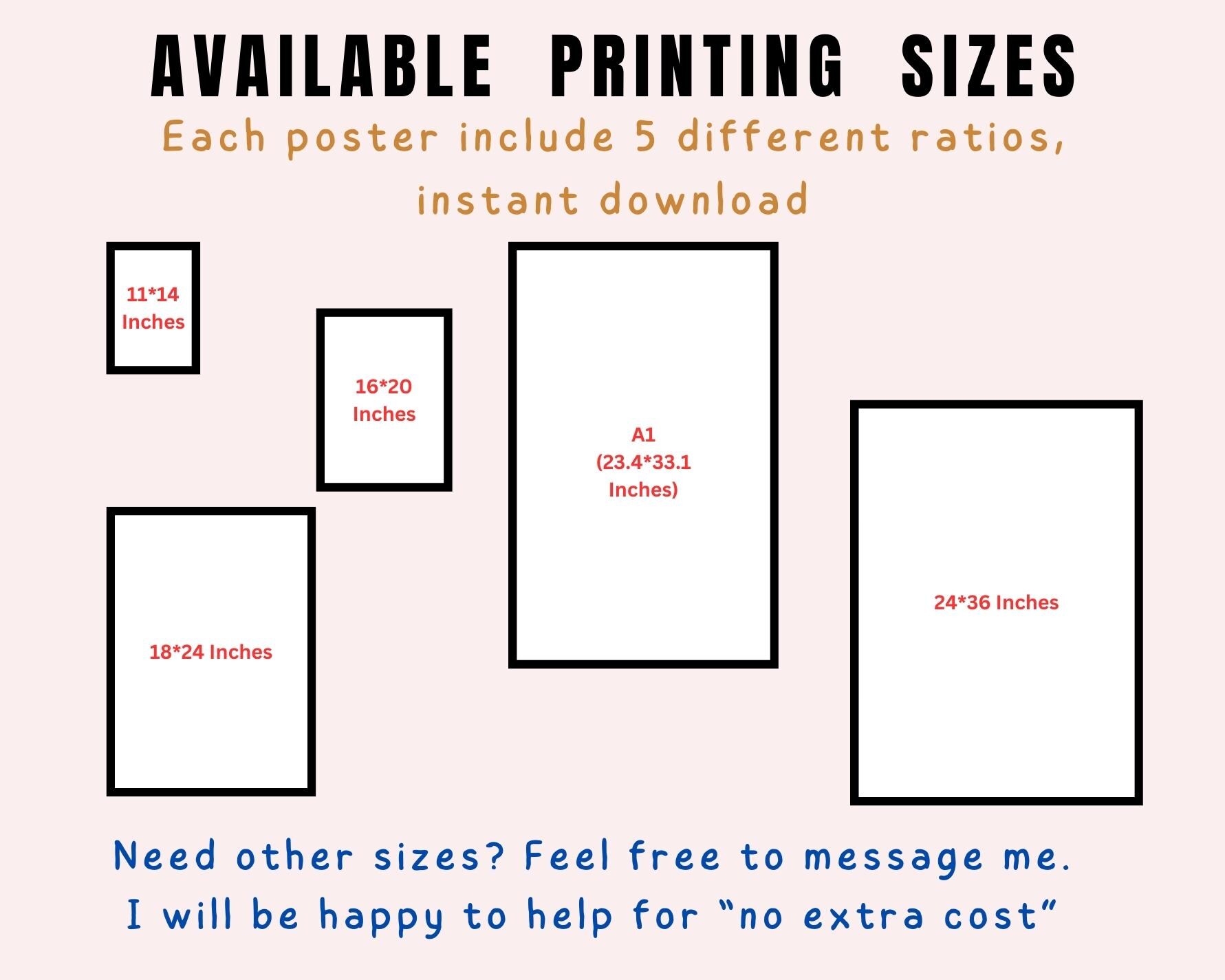 Printable Motivational Poster, Set of 6 Classroom Poster, Daily ...