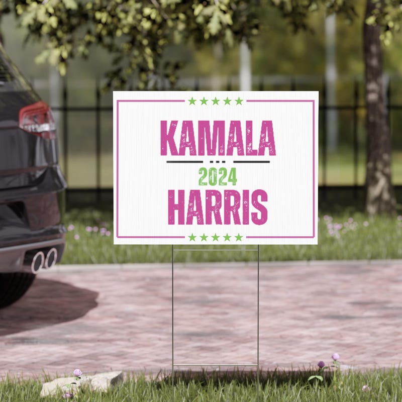 Kamala Harris Yard Signs - Etsy