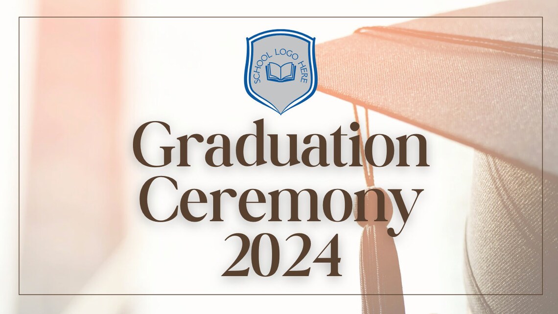 Graduation Ceremony Presentation Slideshow - Etsy