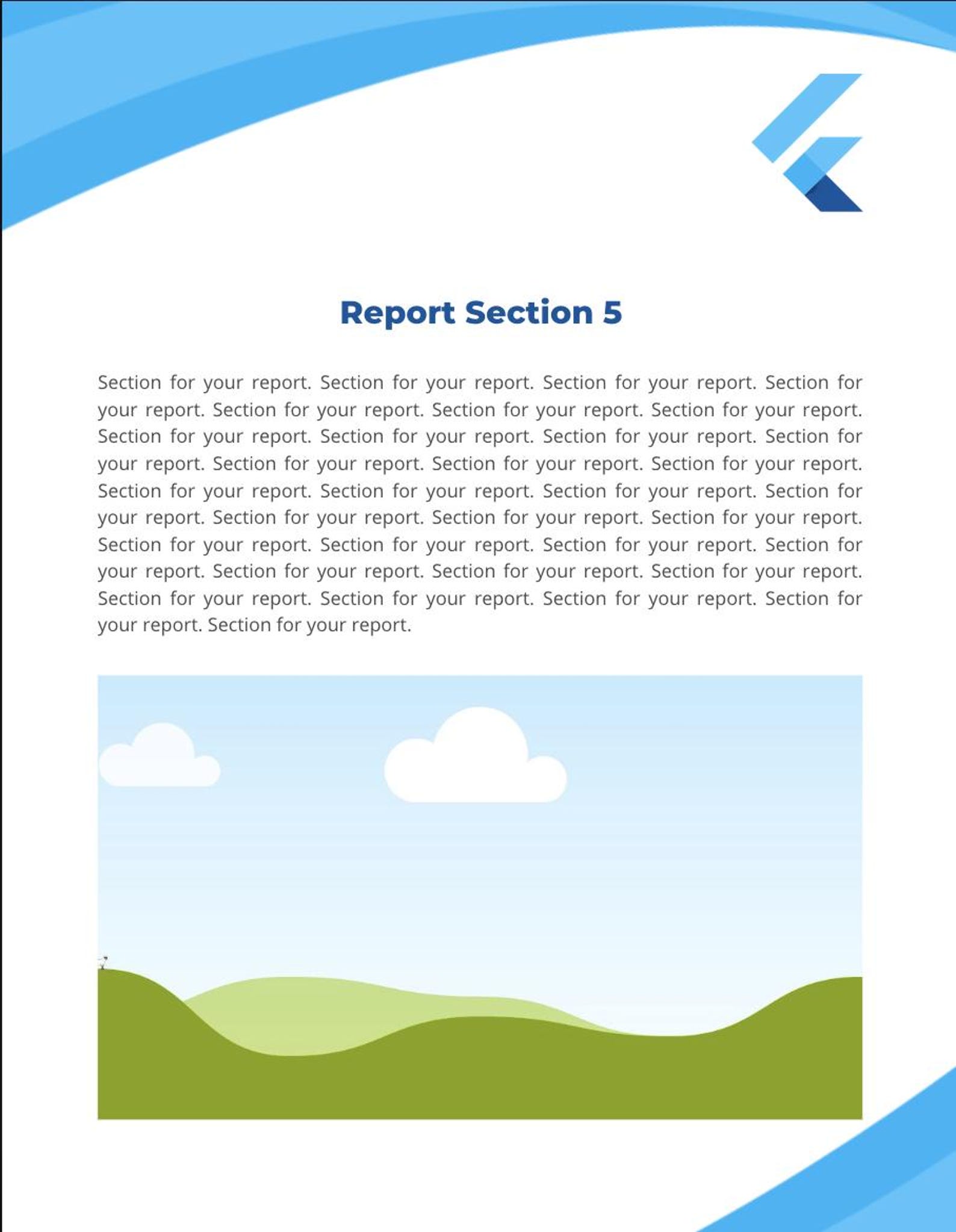 Official Report Template - Etsy