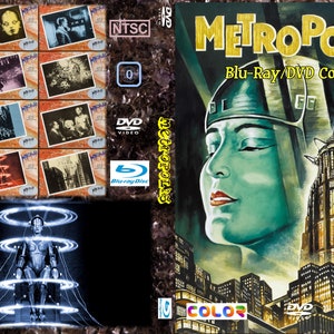 Metropolis Blu-ray DVD Combo 1927 Complete Restored Extended Version ...