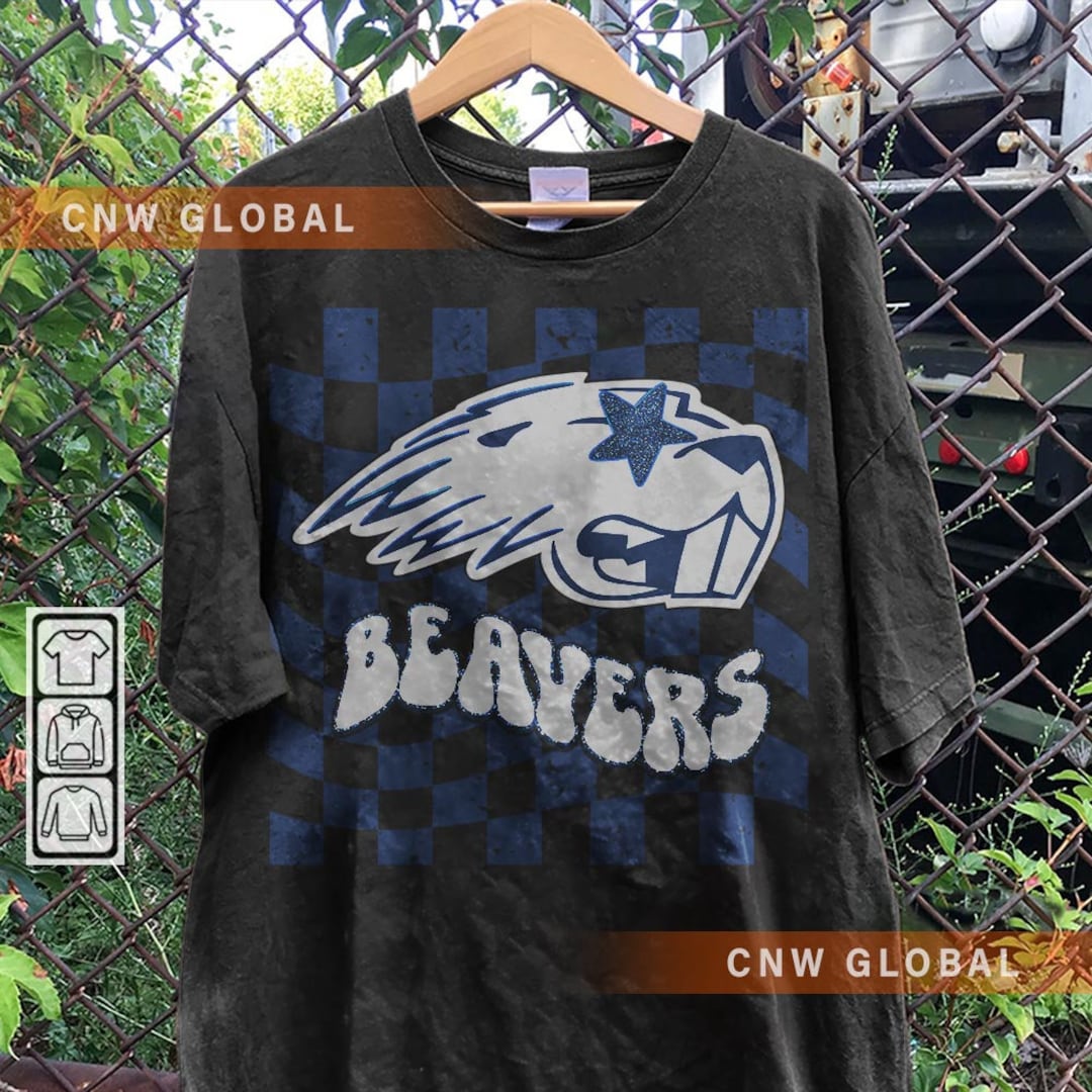 Beavers Football Shirt Retro Football Vibes Groovy Football - Etsy