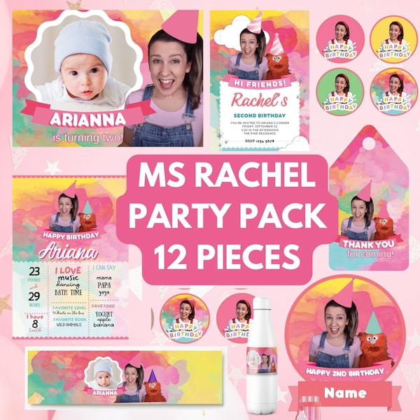 Ms Rachel Birthday Decorations - Etsy