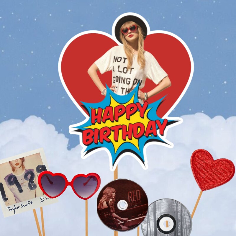 Eras Tour Cake Topper - Etsy