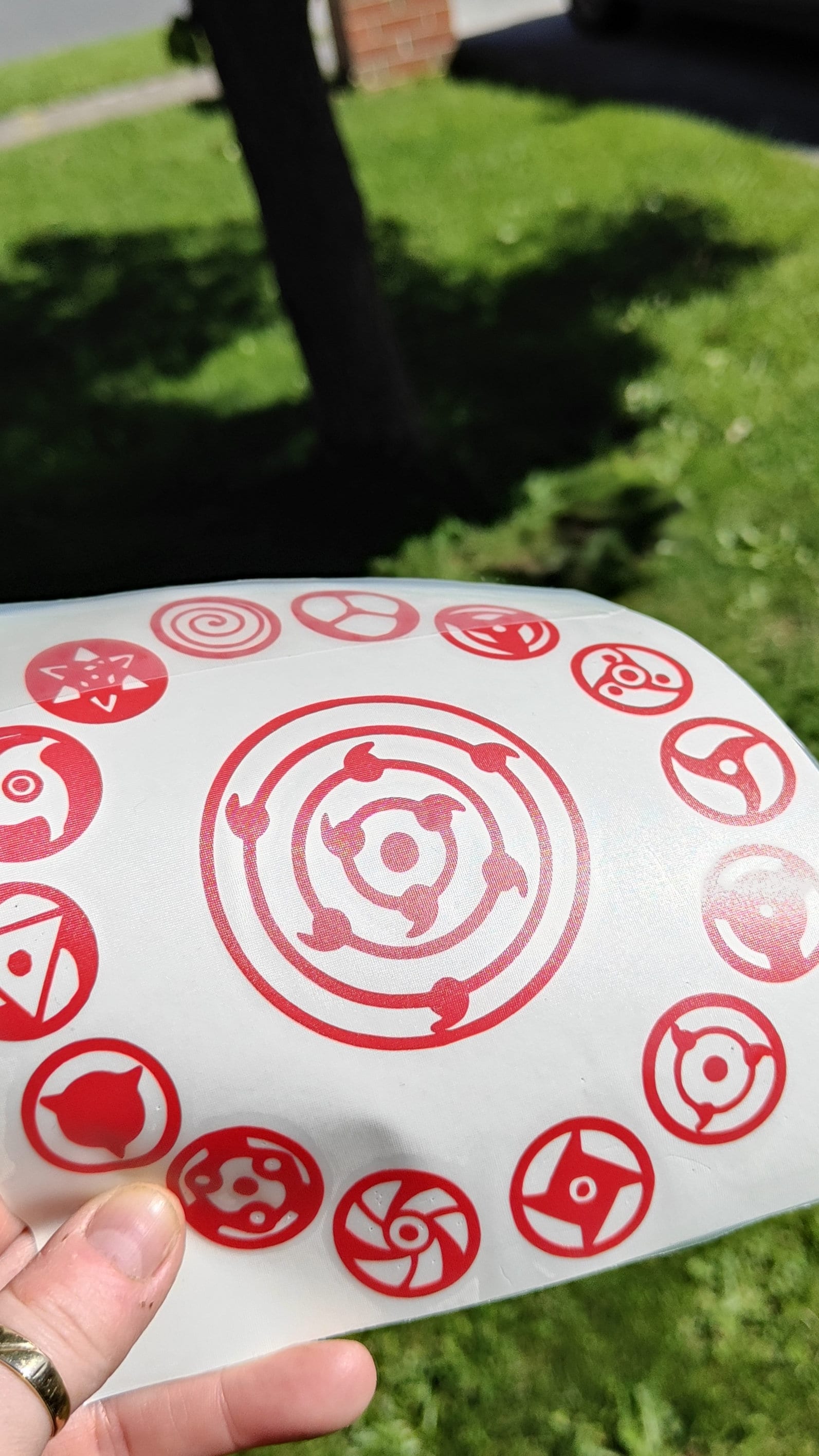 Itachi Uchiha Clan Sharingan Vinyl Car Decal Window Decal Laptop ...