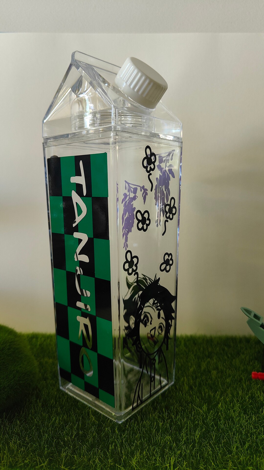 Tanjiro Inspired Anime Milk Carton Drink Bottle, Christmas Gift - Etsy ...