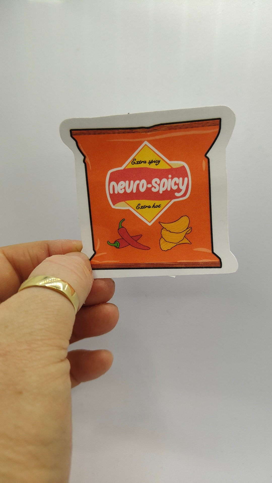 Neurospicy Stickers Neurodivergent Sticker Mental Health Memes Kindle ...