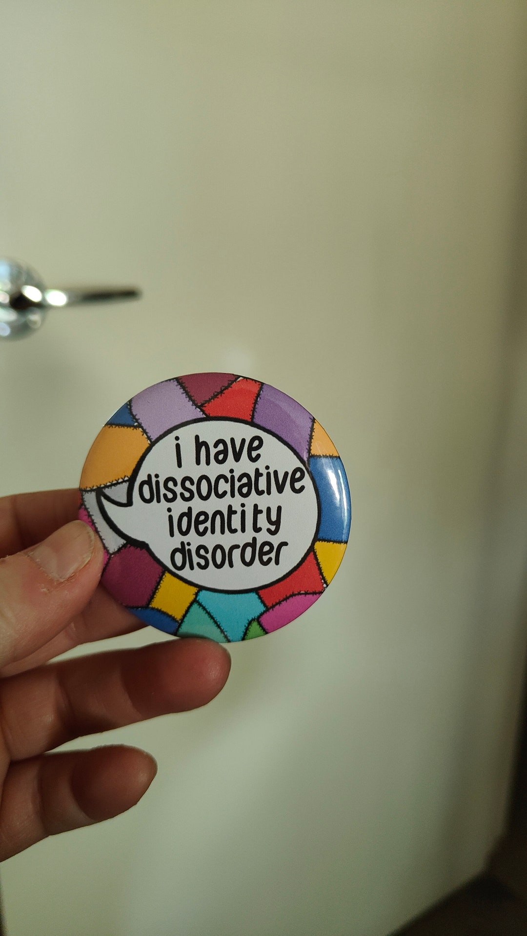 Dissociative Identity Disorder Awareness Badge DID Mental Illness ...