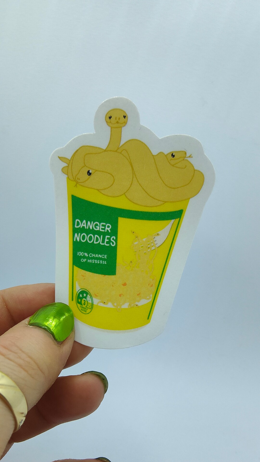 Snake Stickers Pet Snake Stickers Danger Noodles Cup of Noodles Snakes ...