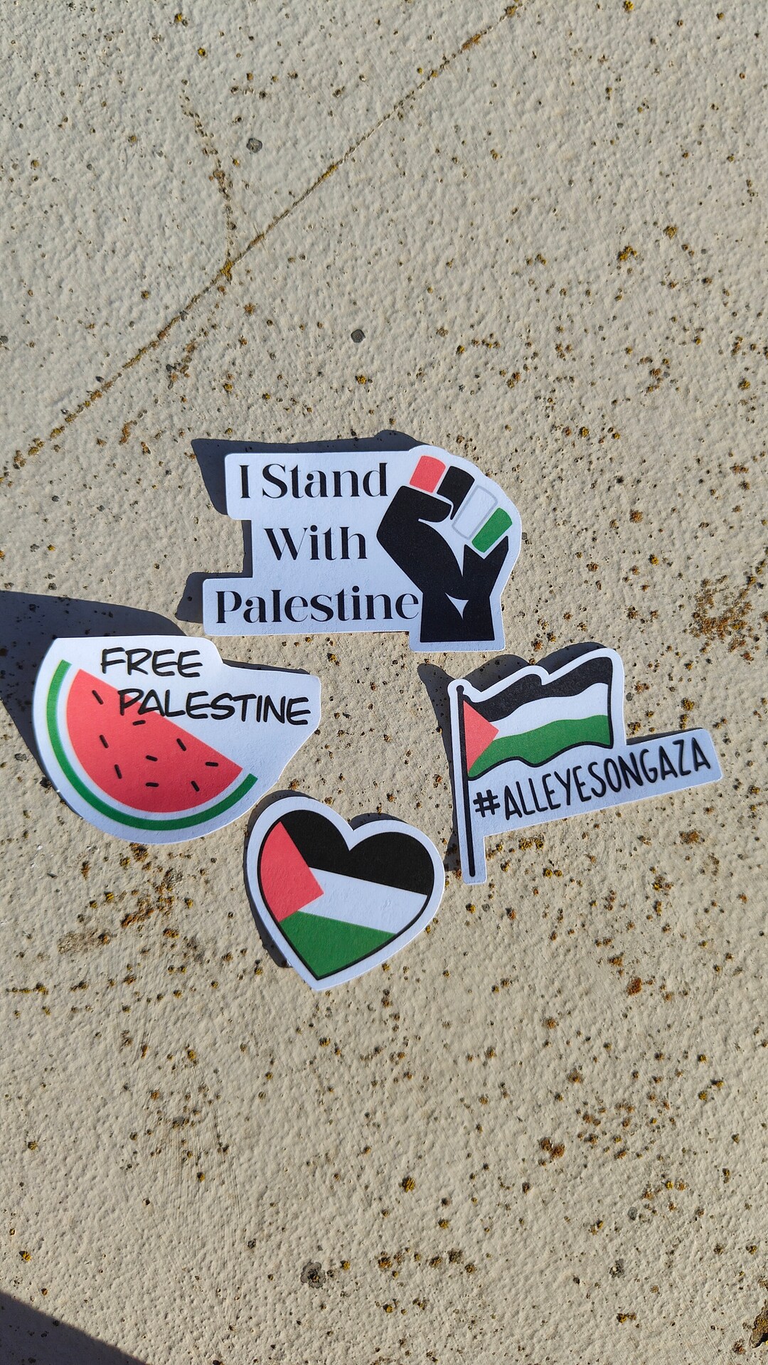 Palestine Stickers Free Palestine All Eyes on Rafah Gaza Watermelon ...
