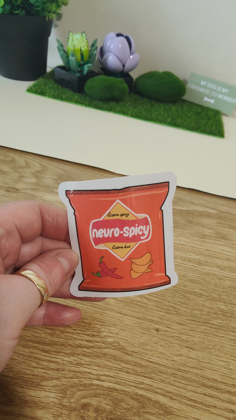 Neurospicy Stickers Neurodivergent Sticker Mental Health Memes Kindle ...