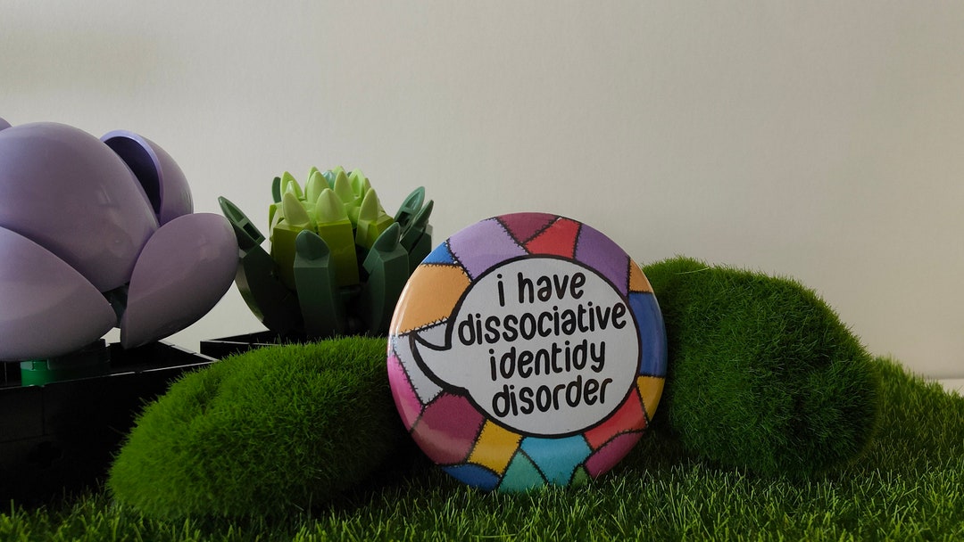 Dissociative Identity Disorder Awareness Badge DID Mental - Etsy