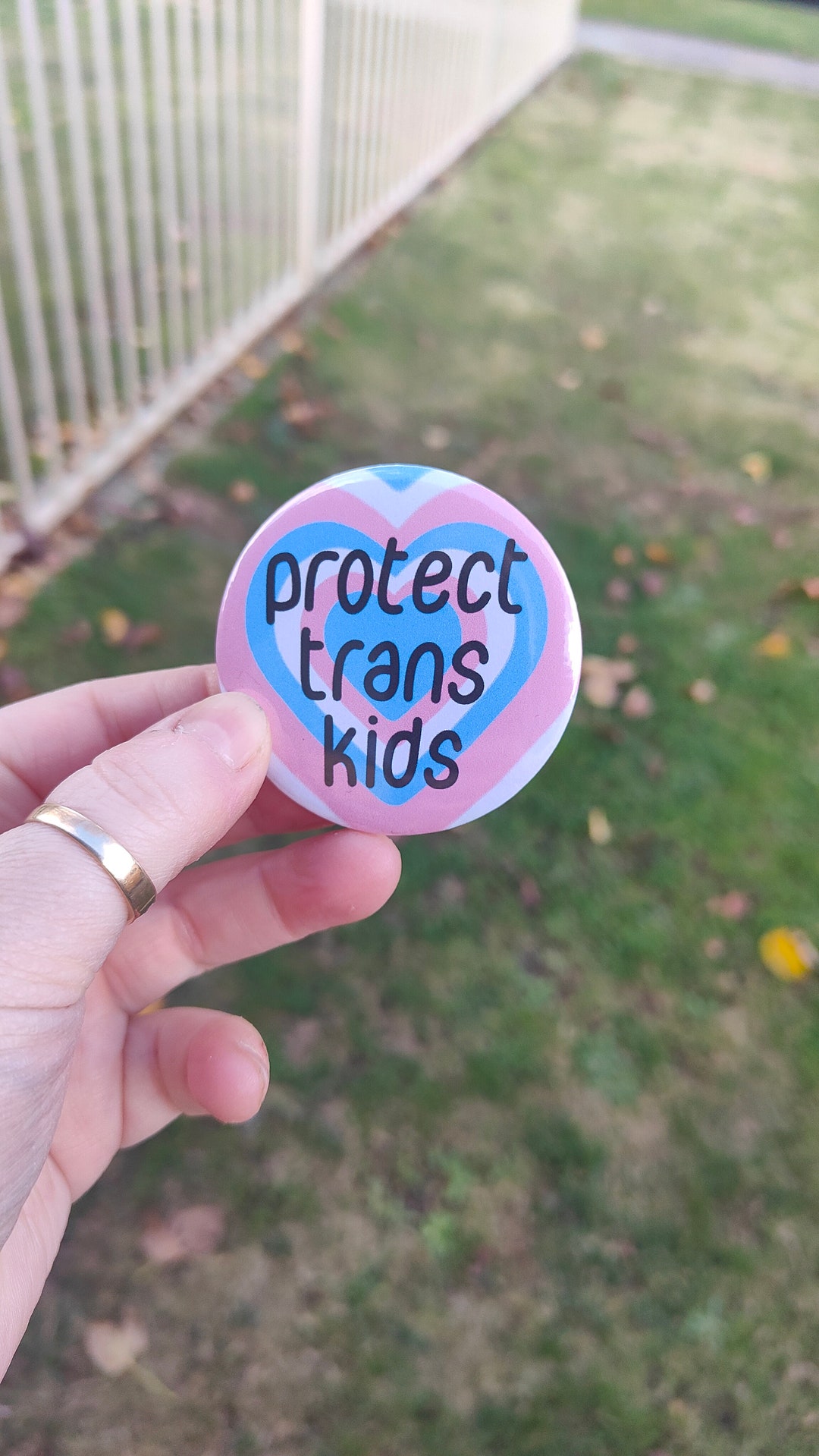 Protect Trans Kids Badges Protect Trans Youth Transgender Acceptance ...
