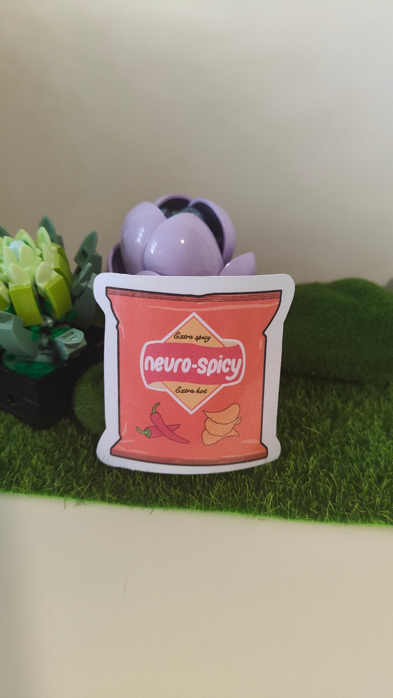 Neurospicy Stickers Neurodivergent Sticker Mental Health Memes Kindle ...