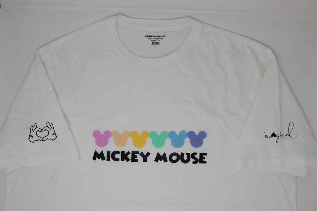 Mickey Mouse Head Colorful - Etsy