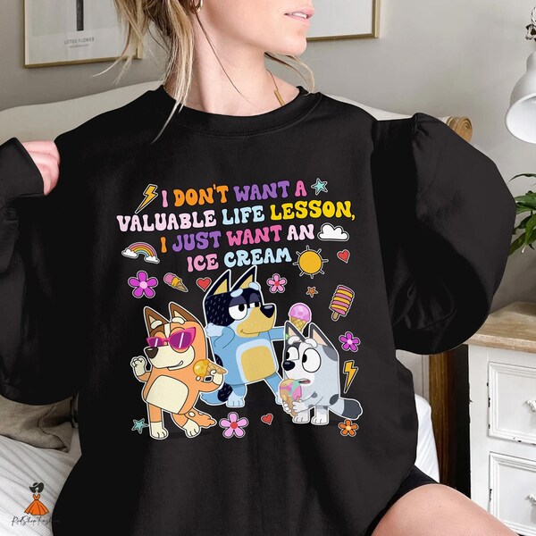 Bluey Valuable Life Lesson Shirt - Etsy