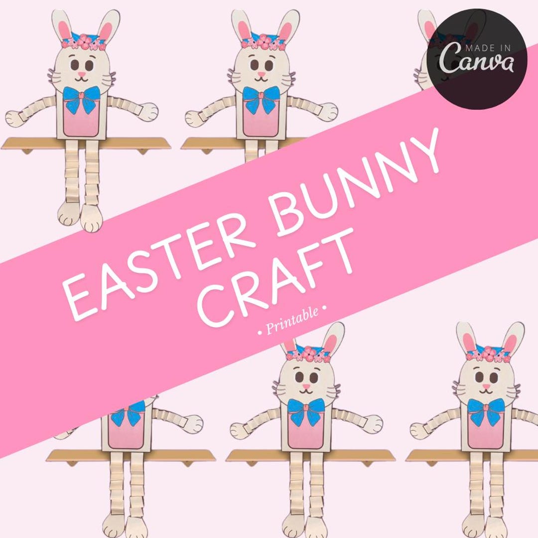 Easter Bunny Craft | Fun DIY Activities for Kids | Printable Easter ...