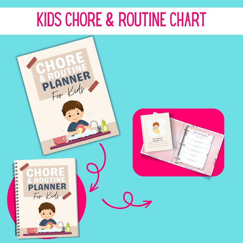 Kids Chore & Routine Chart - Etsy
