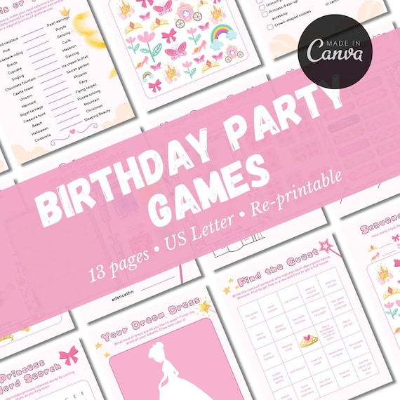 Diy Princess Party Games Disney Princess Party – Themed Games