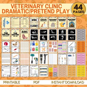 Pretend Veterinary Set | Pretend Play Vet | Vet Dramatic Play | Pretend ...