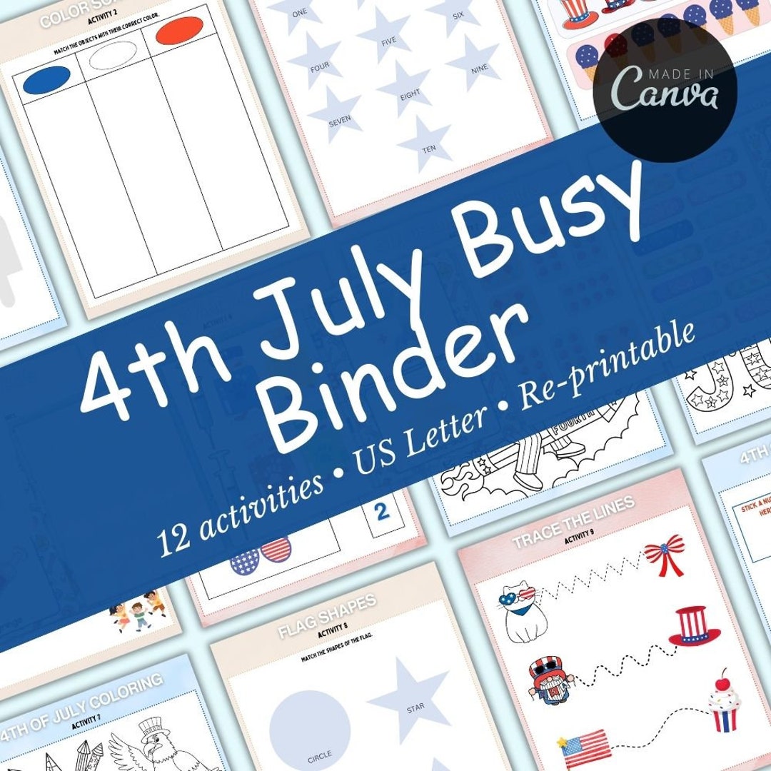 Toddler Learning Binder | Download + Print | Preschool Activities ...