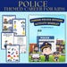 Police Activity Pack: Printable Kids Puzzles With Mazes and Drawing - Etsy